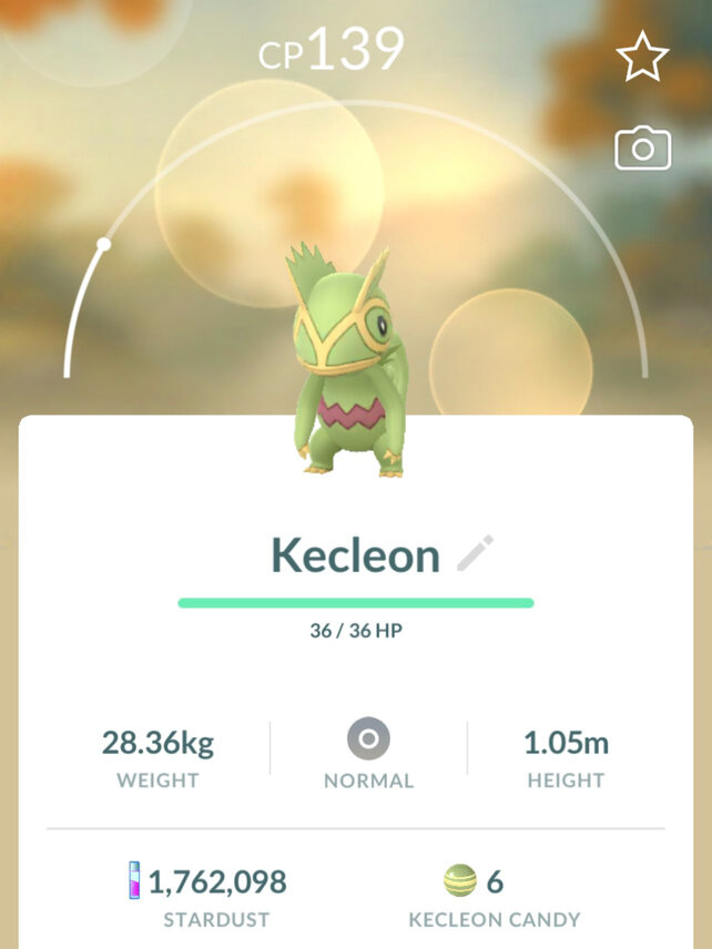 Shiny Kecleon will be made available for the first time in Pokémon GO ...