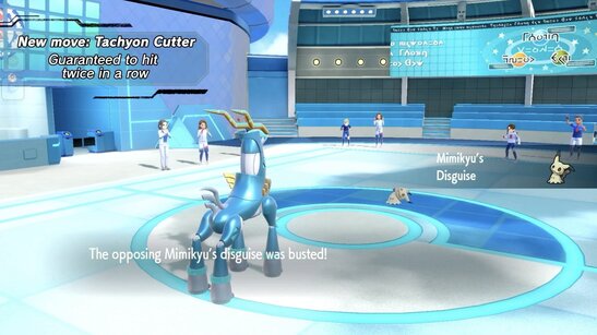 Iron Crown has a new move called Tachyon Cutter in Pokémon Scarlet and ...