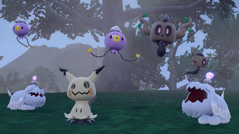 ghost pokemon tree