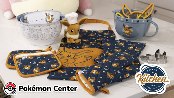 New Pokémon Kitchen: Eevee Edition collection available now at the ...