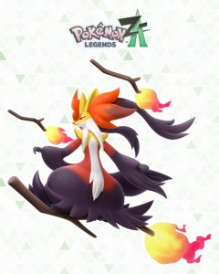 Official render of Mega Delphox revealed for Pokémon Legends: Z-A ...