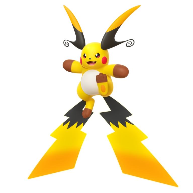 Official artwork for Mega Raichu X revealed for Pokémon Legends: Z-A ...