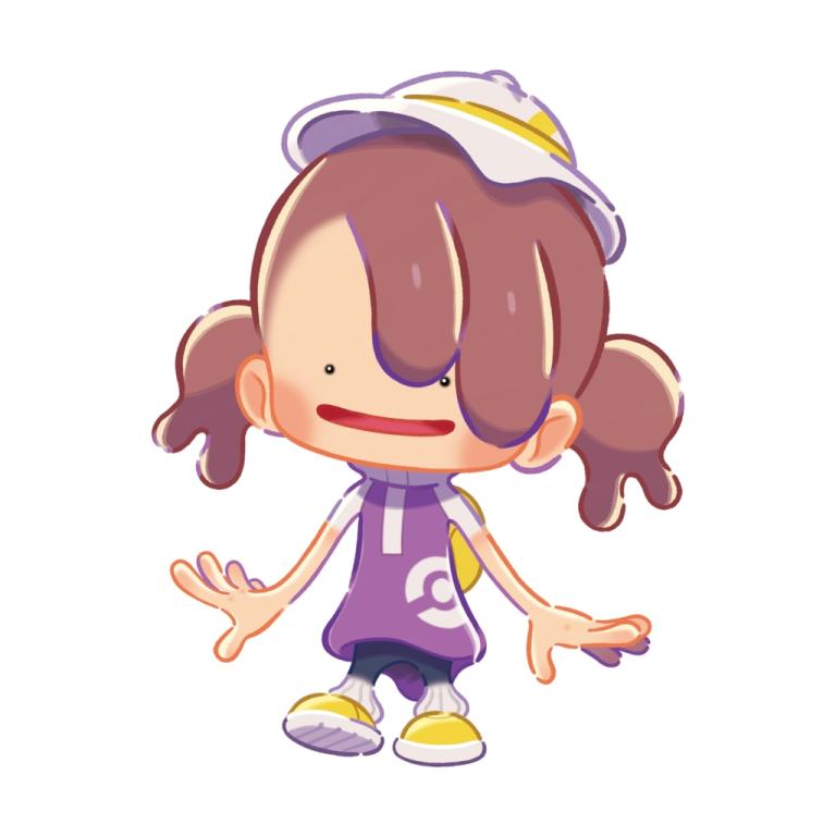 Official artwork for Ditto transformed as the human girl protagonist ...