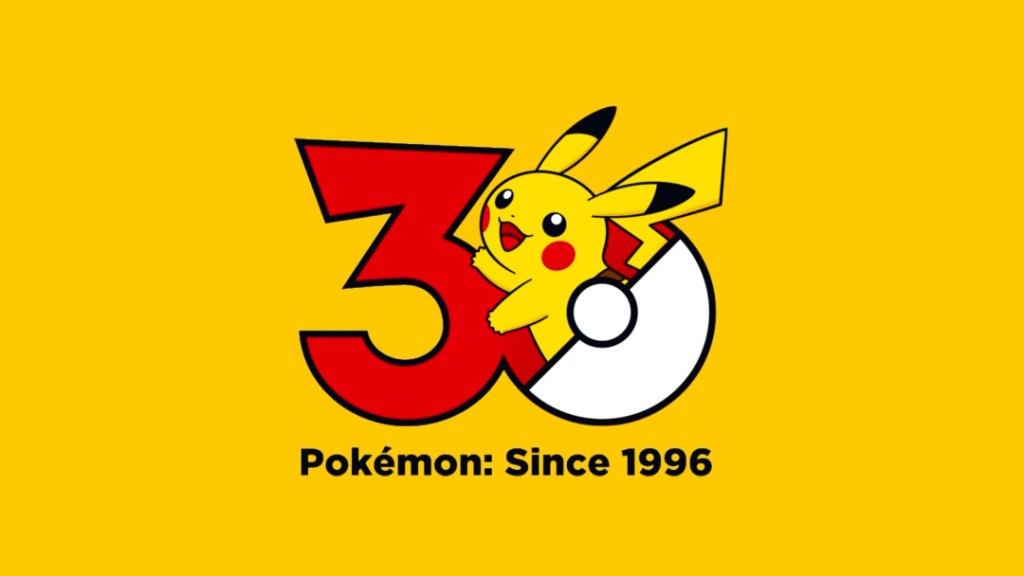 The official Pokémon 30th anniversary logo has been revealed, The ...