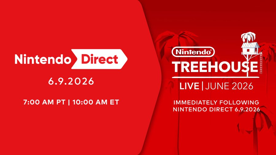 Major new Nintendo Direct announced for tomorrow, June 9, at 7 a.m. PT ...