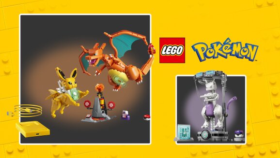 The LEGO Group and The Pokémon Company reveal 12 new LEGO Pokémon SMART ...